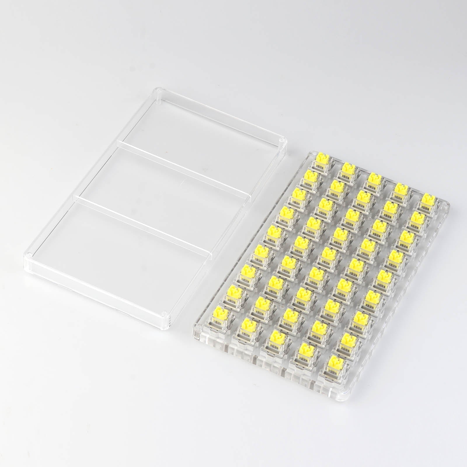 Ajazz AS AS101 Yellow Linear Switch (45 Switches) - Mechbox Ltd