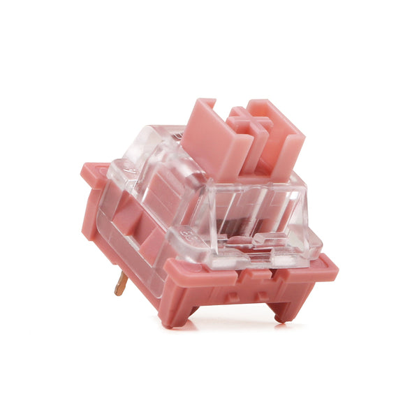 Outemu Linear Milk Peach Switch Sample - Mechbox Ltd