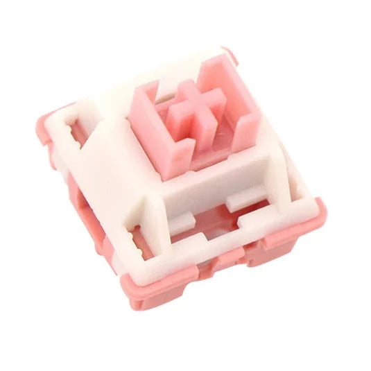 Outemu Linear Cream Pink Switch Sample - Mechbox Ltd
