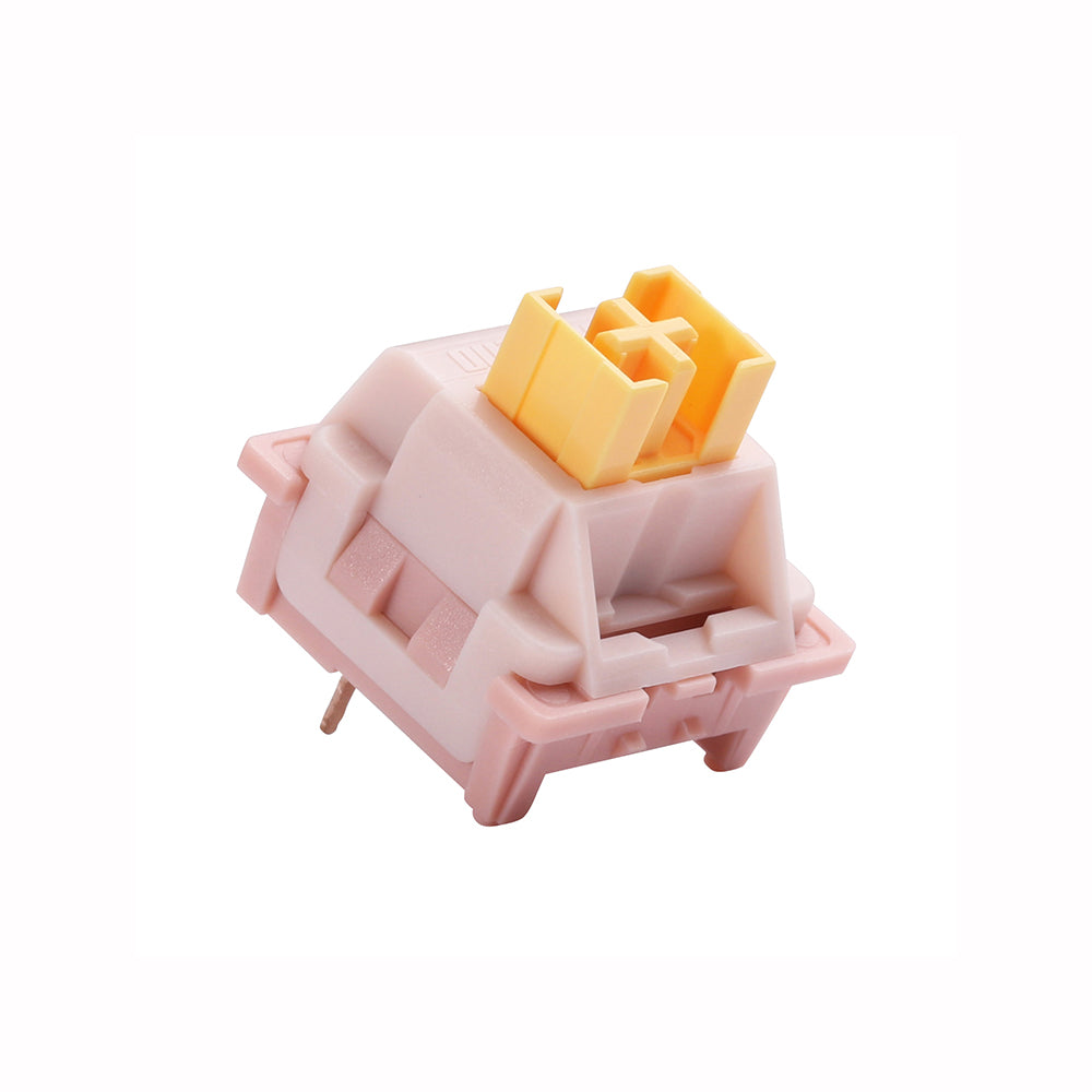 Outemu Silent Honey Peach Switch Sample (10 Switches) - Mechbox Ltd