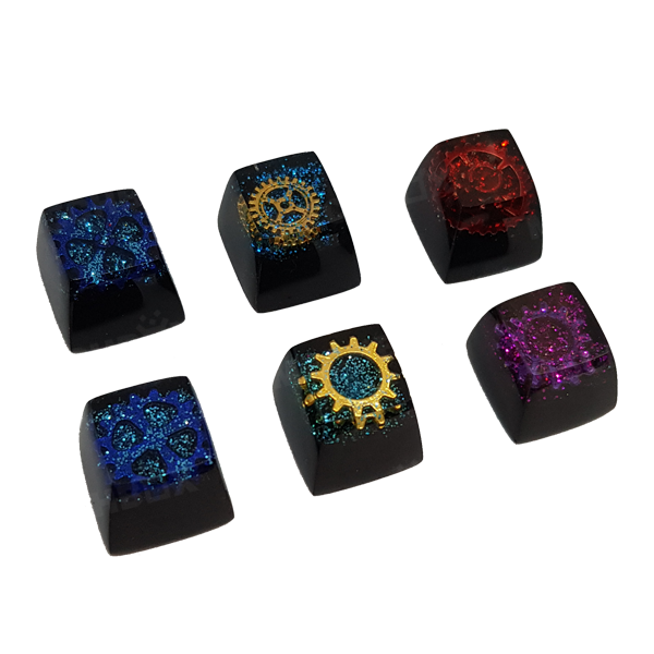 Gear Resin Keycaps - Mechbox Ltd