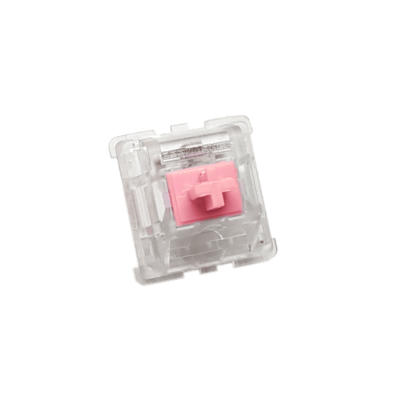 GeekMaker Creamy Pink Switch Sample - Mechbox Ltd