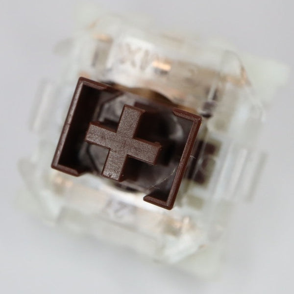 GTMX Mid Profile Brown Switch Sample - Mechbox Ltd