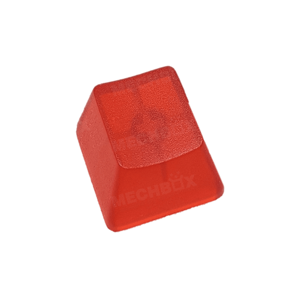 Red Clear Keycap - Mechbox Ltd
