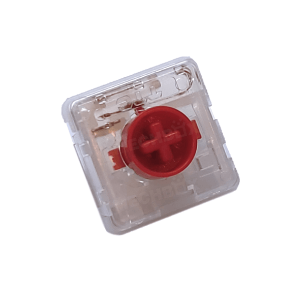 TTC Low Profile Red Switch Sample - Mechbox Ltd